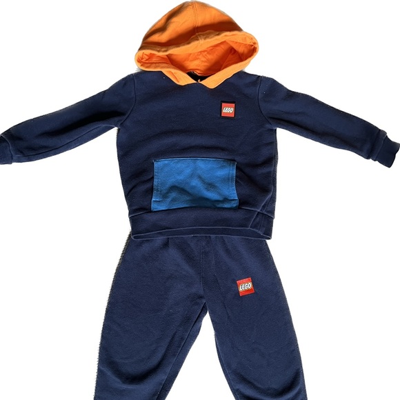 Lego | Matching Sets | Toddler Navy Blue Lego Hoodie Sweatsuit Set 3t ...